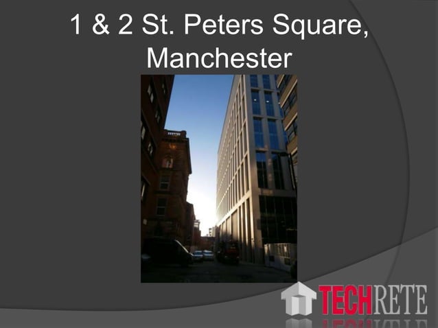 Techrete architectural precast concrete cladding on 1 and 2 st peters ...