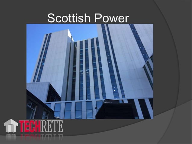 The Techrete Panels on Scottish Power Look well in the Spring sunshine ...