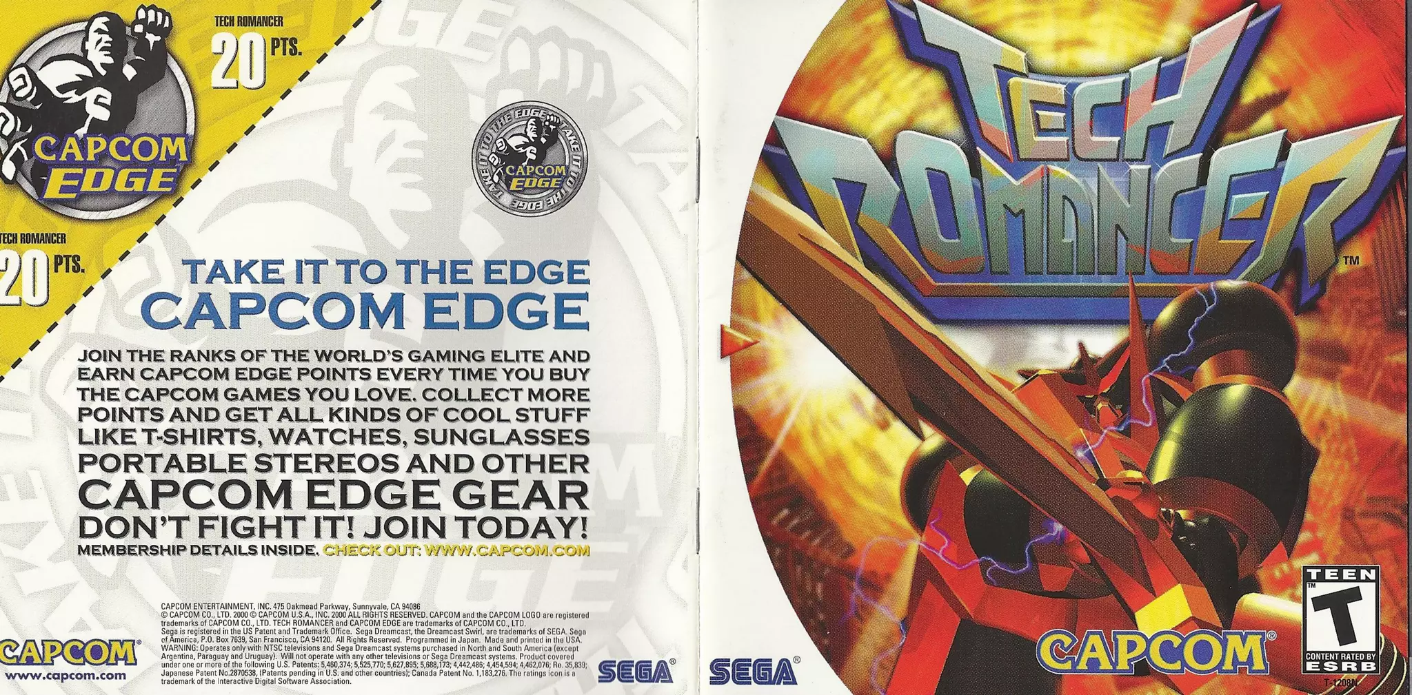 Tech romancer manual dreamcast ntsc | PPT