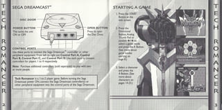 Tech romancer manual dreamcast ntsc | PPT