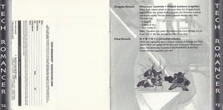 Tech romancer manual dreamcast ntsc | PPT