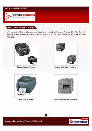 Sapphire Technology, Delhi, Entry Level Printers | PDF