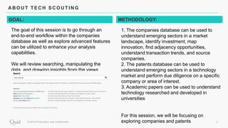Tech Scouting (Companies) Workflow | PPT
