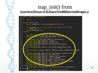 Trap Handling in Linux | PDF