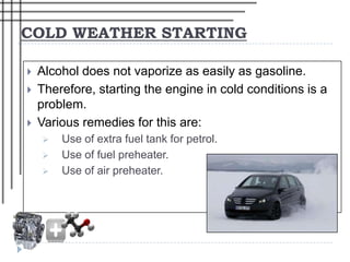 ethanol engine modifications | PPTX
