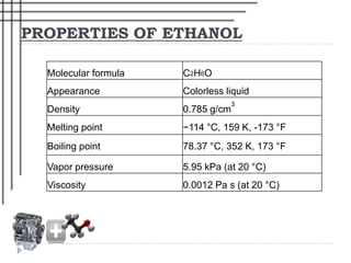ethanol engine modifications | PPTX