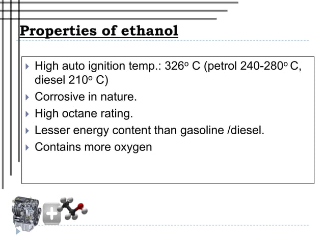 ethanol engine modifications | PPTX | Gasoline Prices | Economy