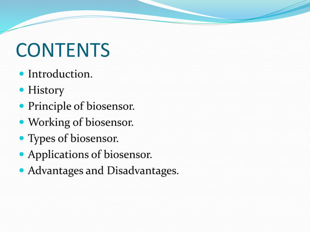 Biosensors: Their types | PPTX