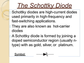 Different semiconductor diodes.ppt