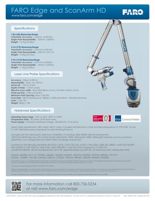 FARO Technology ScanArm HD | PDF