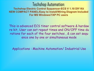 Techshop automation | PPT