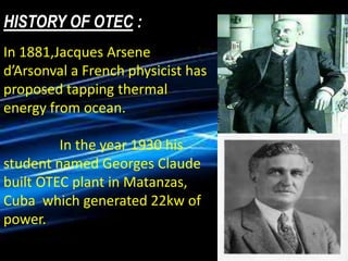 Ocean Thermal energy conversion (OTEC) | PPTX