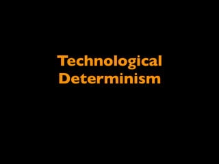 Theories of technology and society | PPT