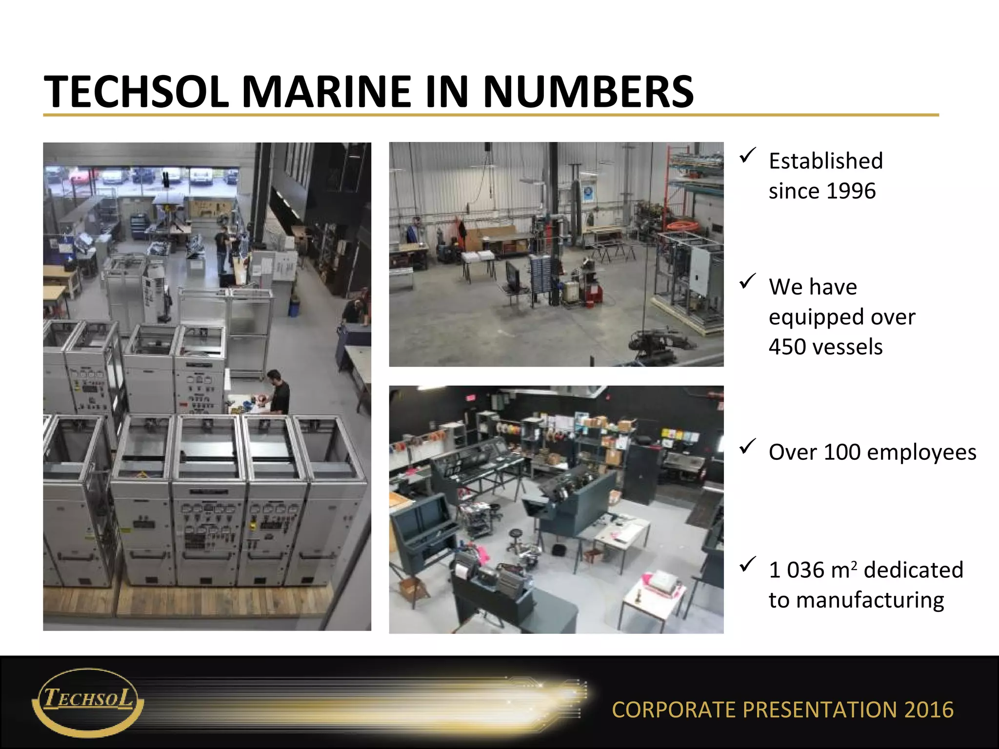 Techsol marine presentation | PPT