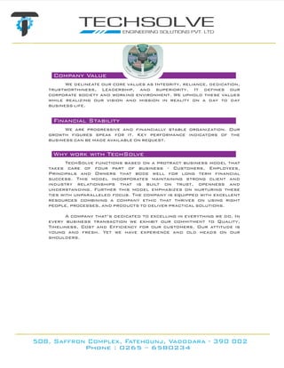 Techsolve Profile | PDF