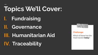 DWeb for Good: Real-World Examples of Innovation | PPT