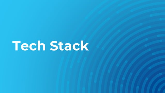 Technology Stack | PPT