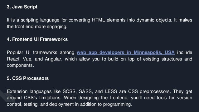 Tech Stack & Web App Development For Startups | PPTX | Web Development | Internet