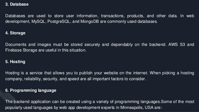 Tech Stack & Web App Development For Startups | PPT