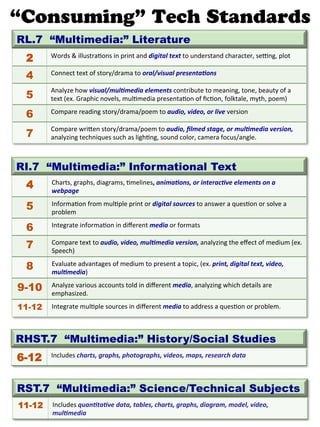 Tech standards handout | PDF