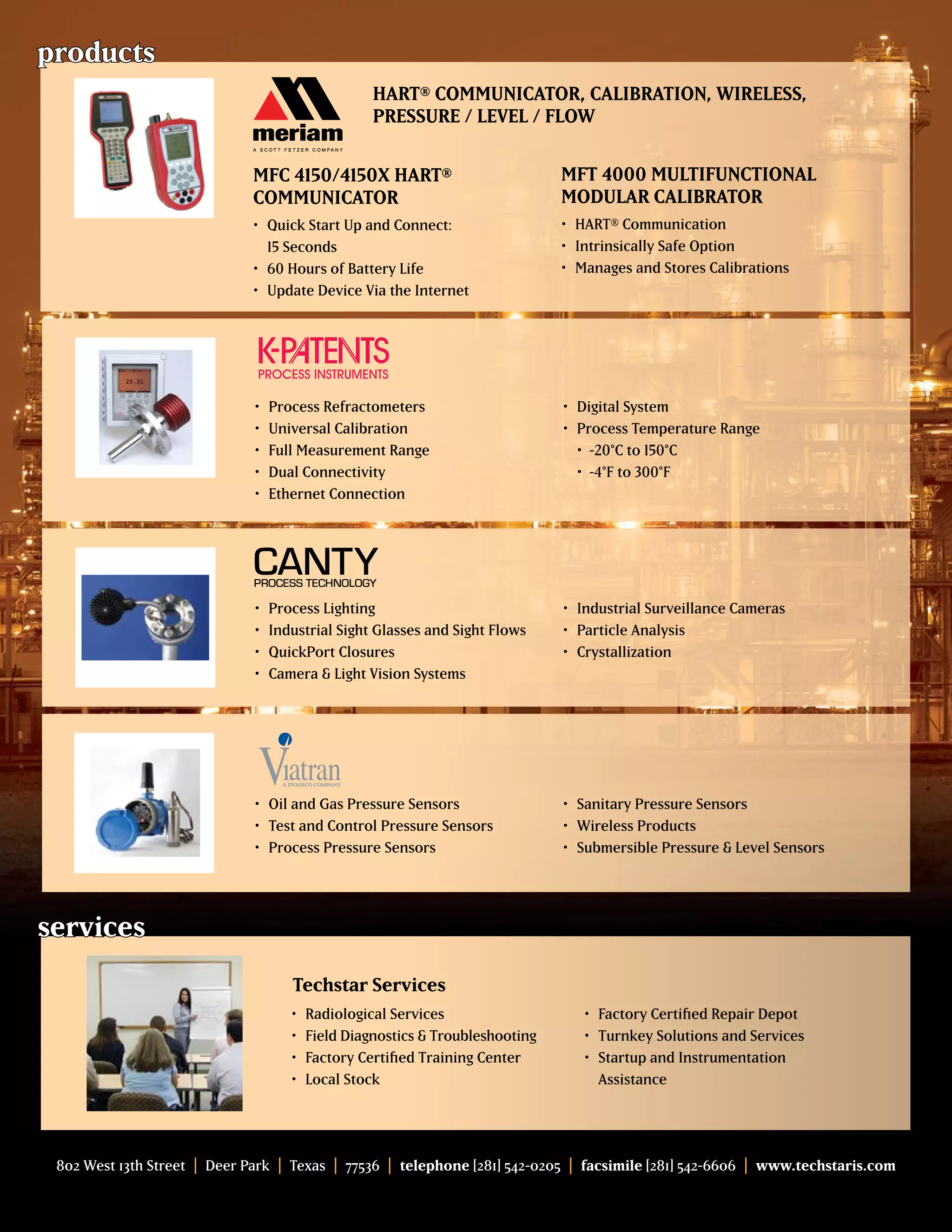 Techstar Line Card | PDF