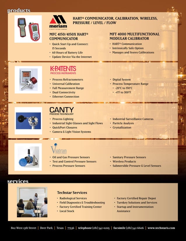 Techstar Line Card | PDF