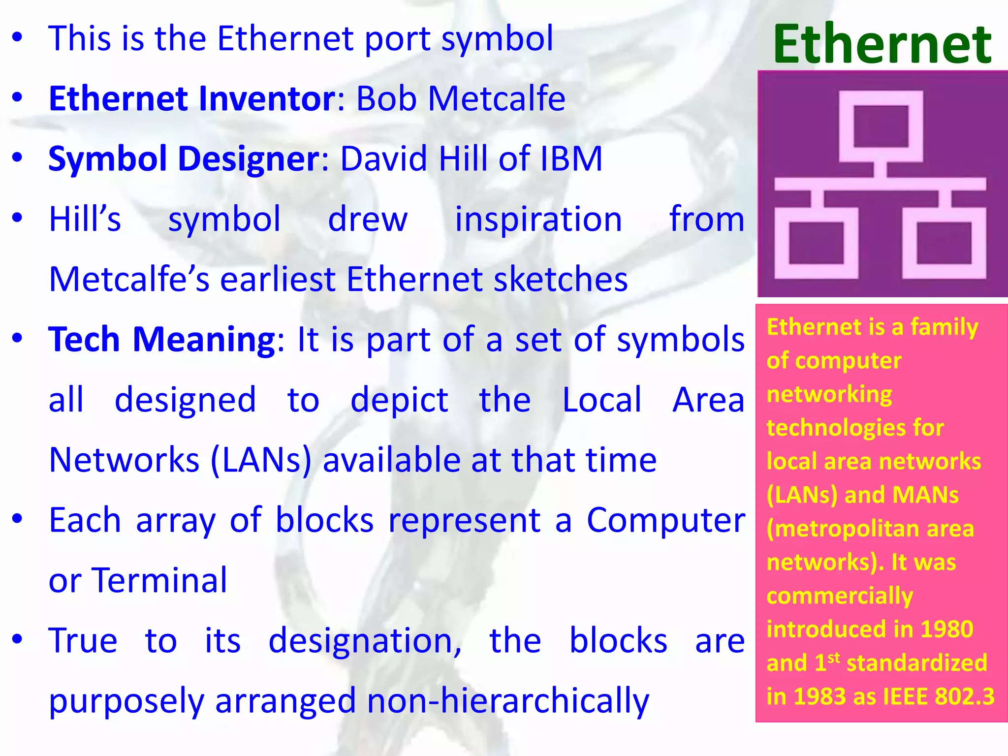 Tech Symbols – Origin and Meaning - Sanjoy Sanyal | PPT