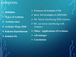 TECH TALK-4TH SEM.pptx the arduino haha | PPT