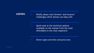 What Drones Can Do for Agriculture? | PPTX | Agriculture | Industries