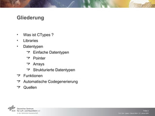 Ctypes | PPT | Kostenloser Download