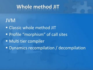 Devirtualization of method calls | PPTX | Programming Languages | Computing