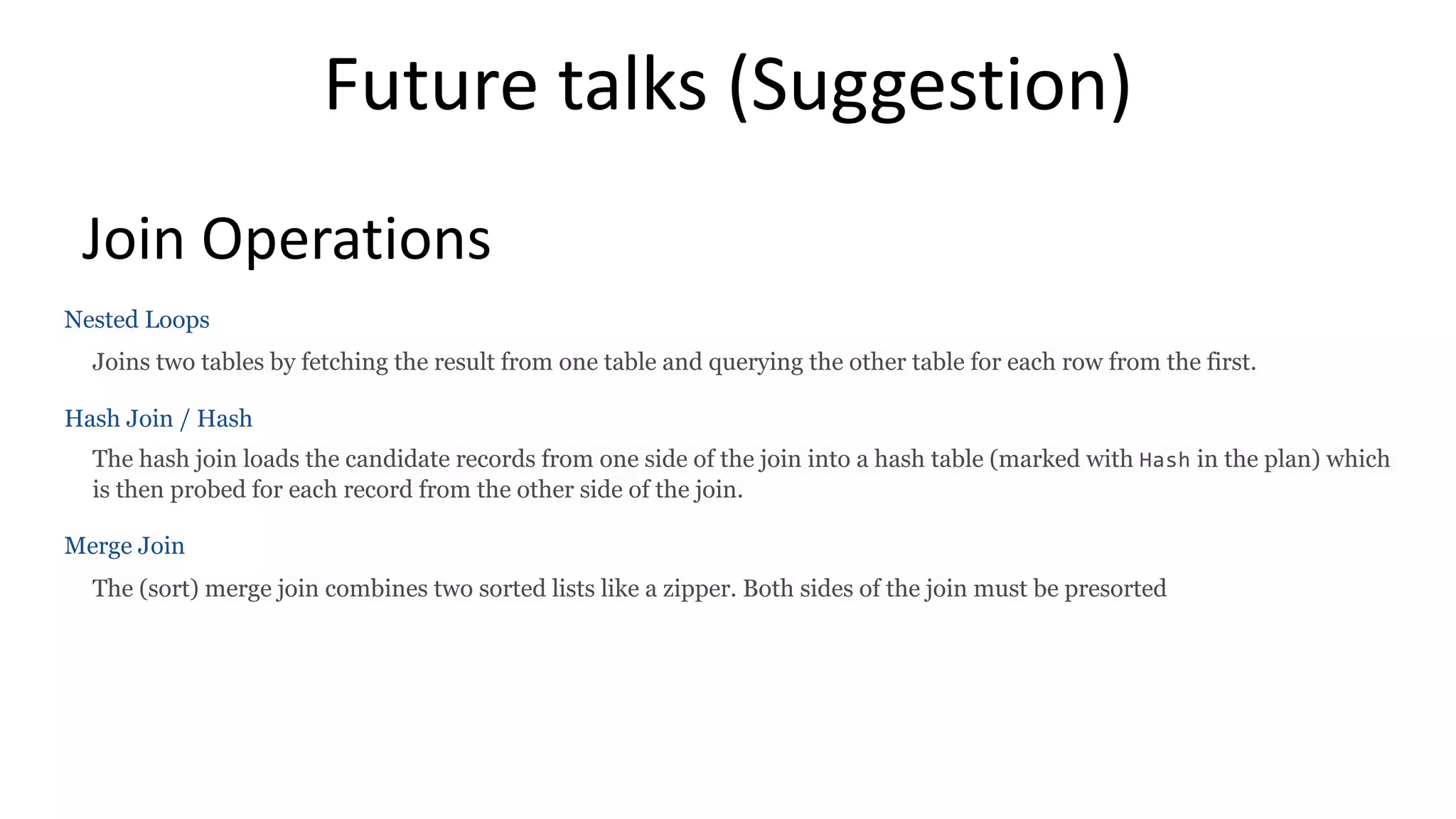 Tech Talk Jpa And Query Optimization Publish Ppt