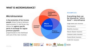 Crisis, Microinsurance & Taobao Success | PPT