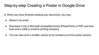 STCC Library Tech Talk: How to make a Poster | PPT