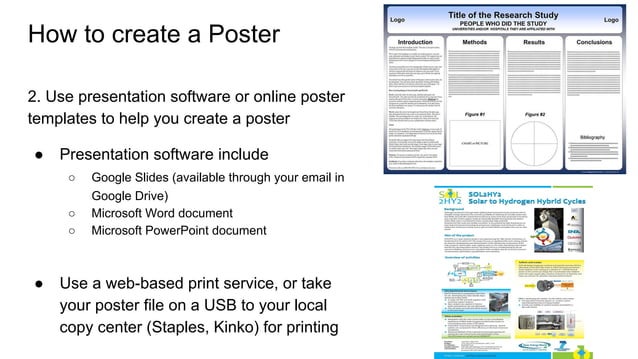 STCC Library Tech Talk: How to make a Poster | PPT