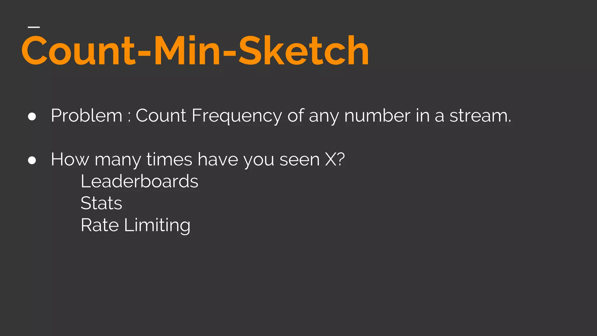 Tech talk Probabilistic Data Structure | PPTX