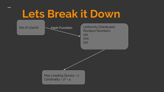 Tech talk Probabilistic Data Structure | PPTX