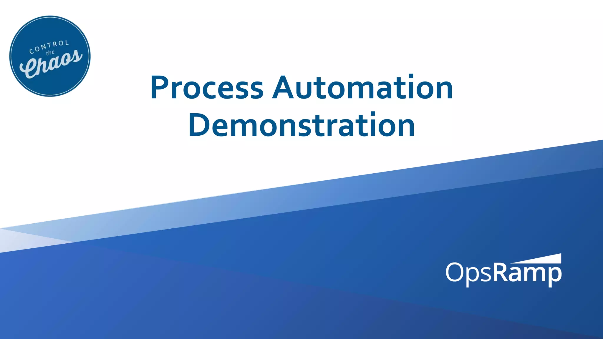 Process Automation for Modern IT Operations Management | PPTX