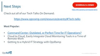 Process Automation for Modern IT Operations Management | PPTX