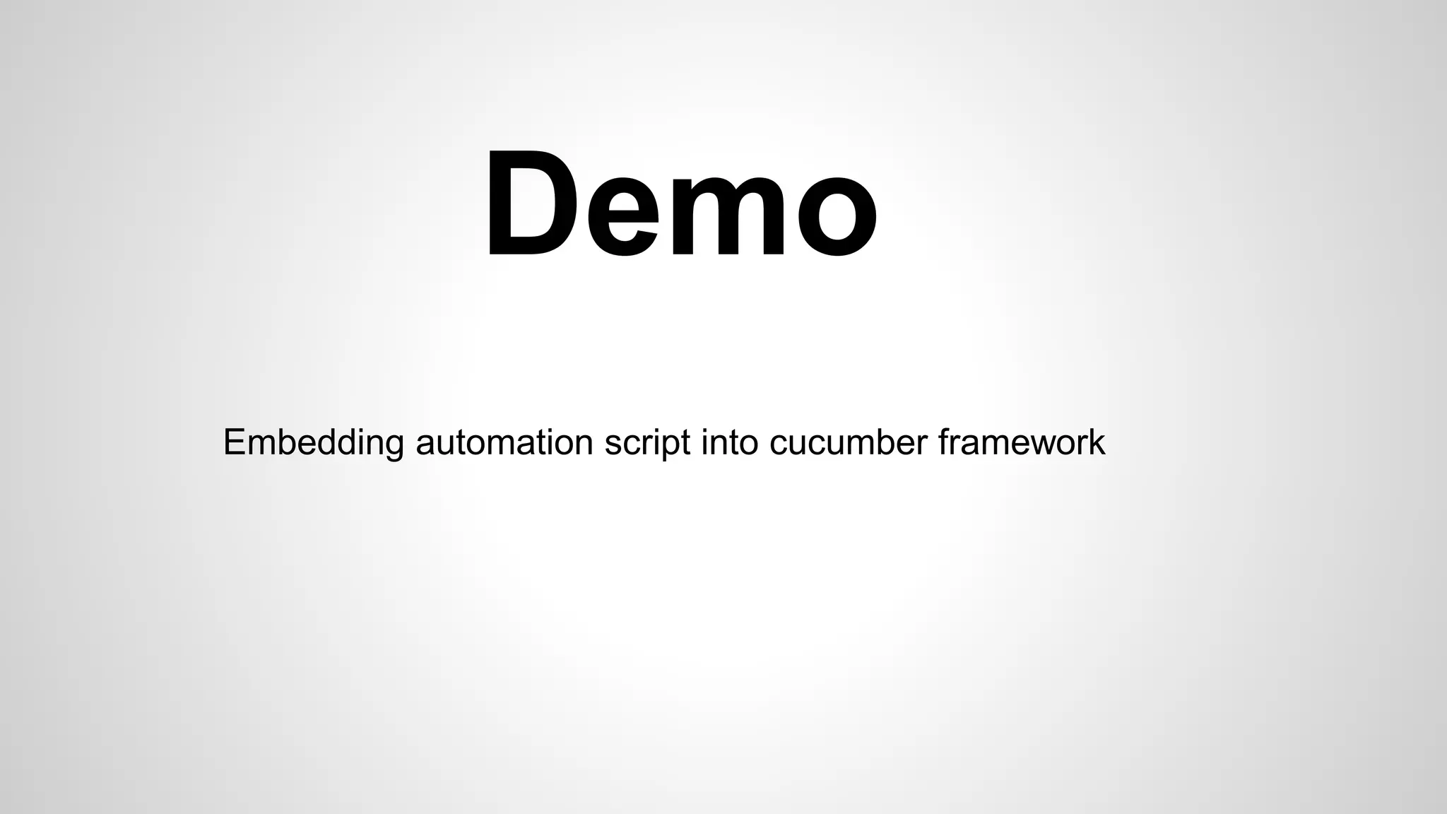 selenium-cucumber | PPT