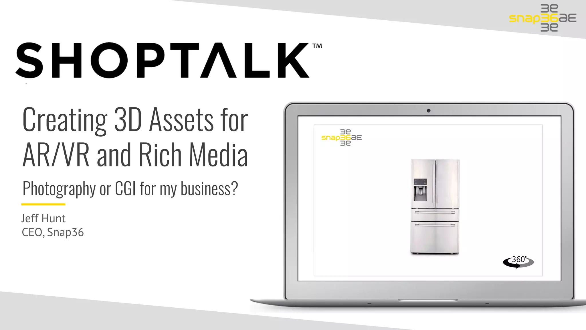 Creating 3D Assets for AR/VR and Rich Media | PPT
