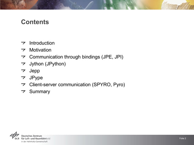 Communication between Java and Python | PPT