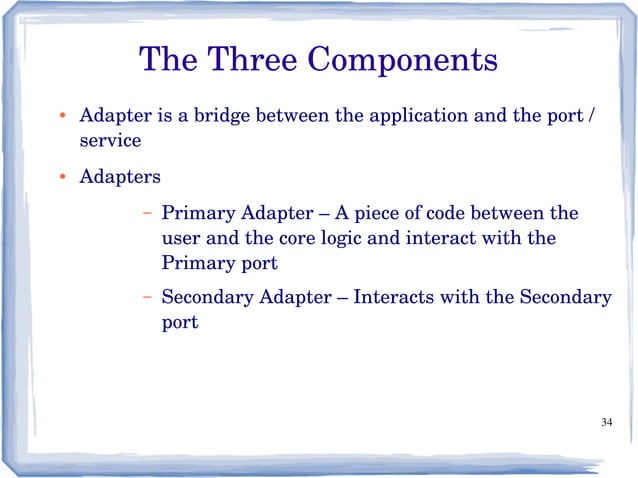 Domain Driven Design and Hexagonal Architecture