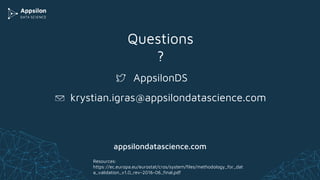 Tech talk - Data Validation with assertr | PPT