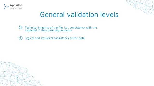 Tech talk - Data Validation with assertr | PPT