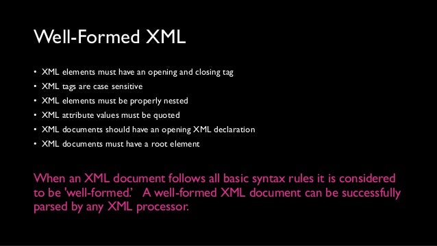 Notes from the Library Juice Academy course, “Introduction to XML”: U…