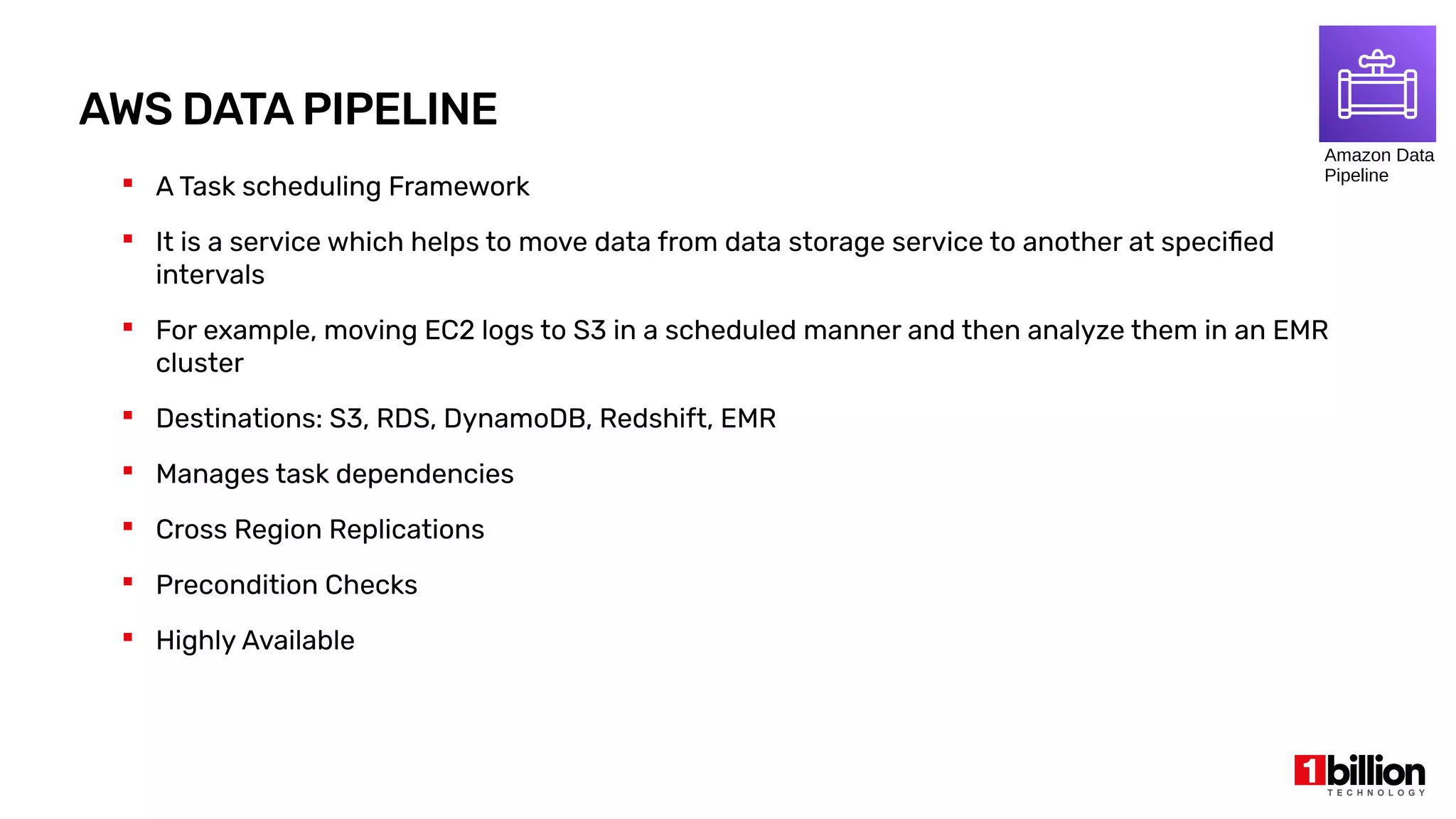 AWS Big Data Landscape | PPT