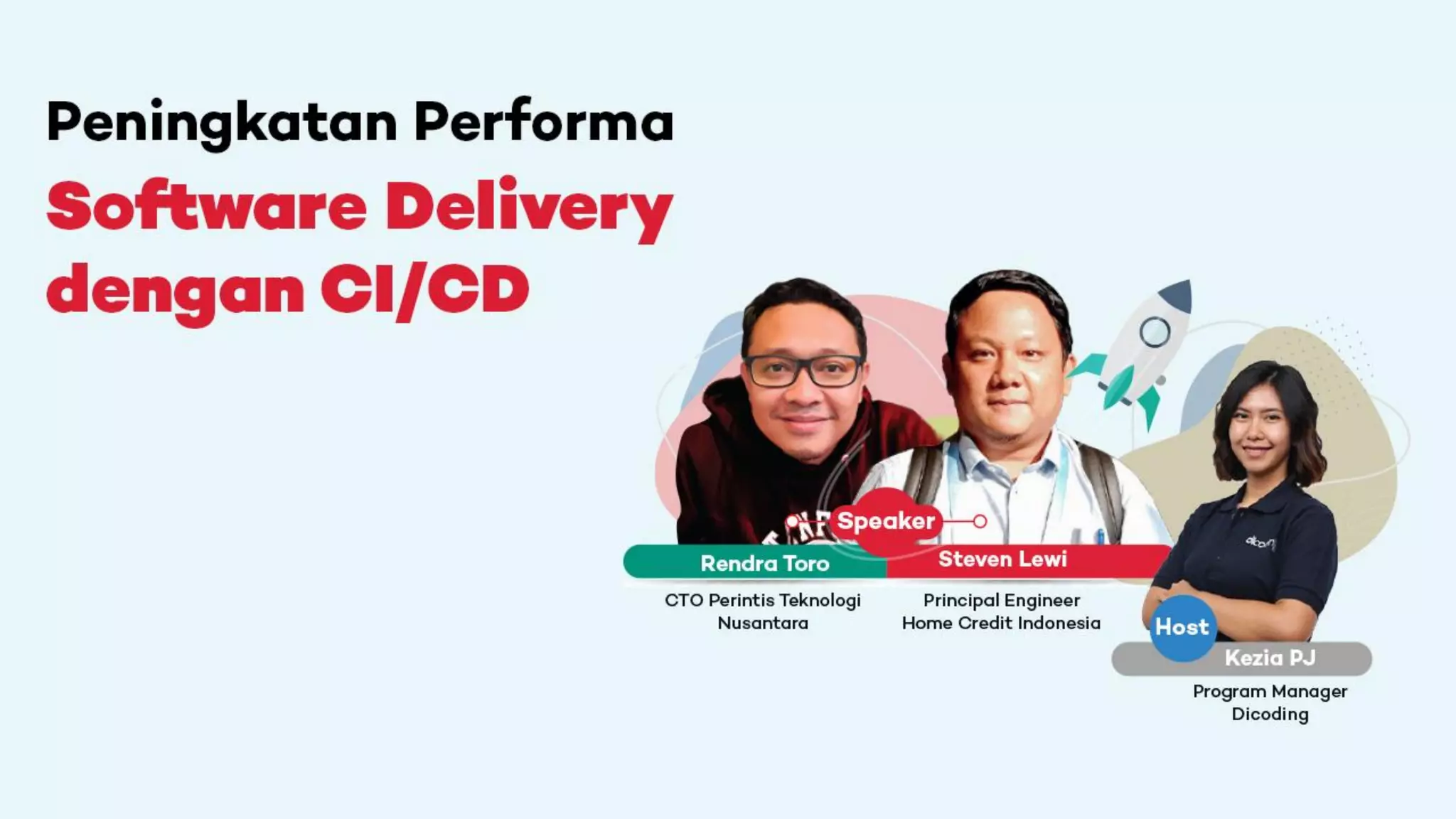 TechTalk 2021: Peningkatan Performa Software Delivery dengan CI/CD | PDF