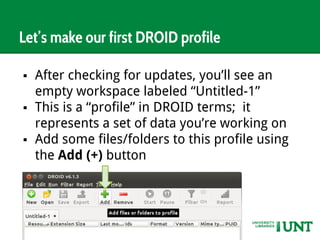 Digging into File Formats: Poking around at data using file, DROID ...