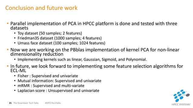 The Download: Tech Talks by the HPCC Systems Community, Episode 16 | PPT
